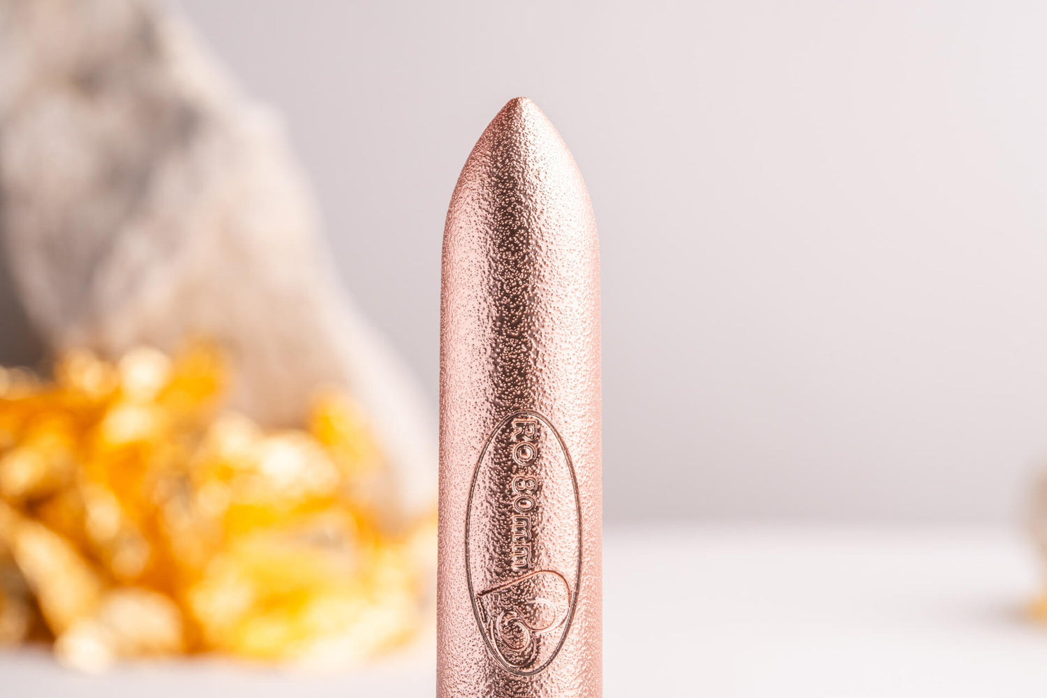 Rocks Off RO-80 - Smal Rose Gold Bullet Vibrator